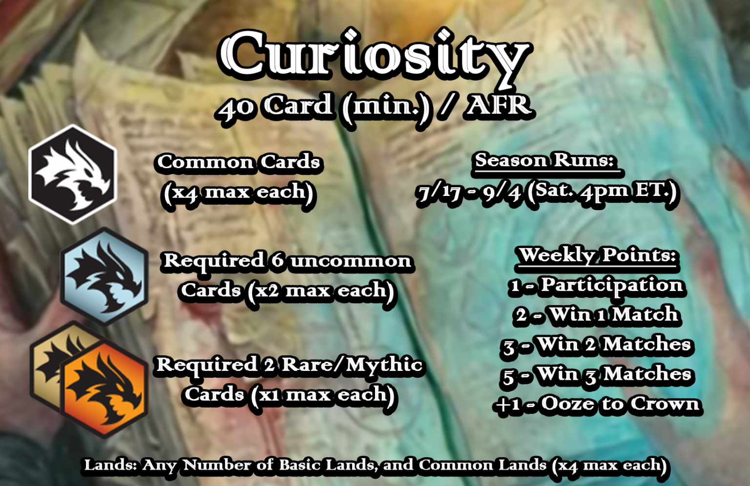 Curiosity Format – The Best, Most Affordable Magic: The Gathering Format