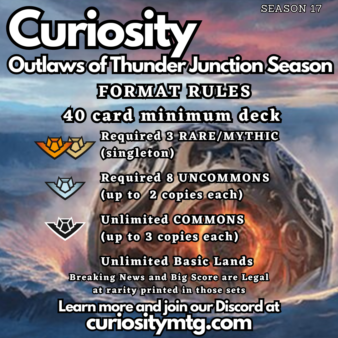 Curiosity Format – The Best, Most Affordable Magic: The Gathering Format